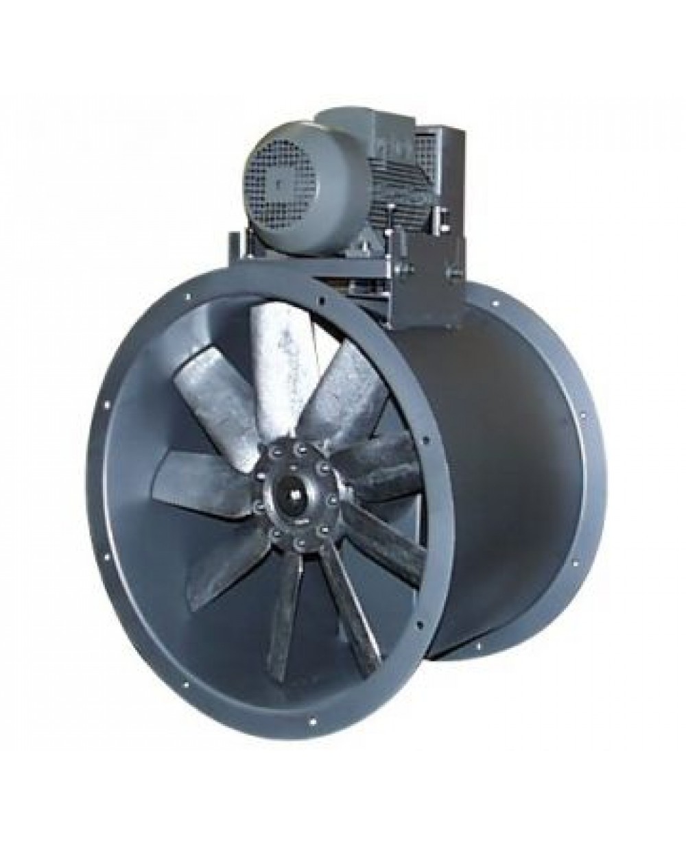 Belt Driven Axial Drum Blower Smoke Extraction Fan 24"