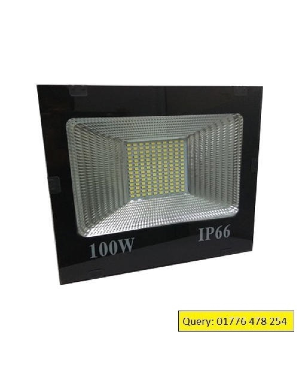 Circle LED Flood Light, SMD, 100 Watt, White