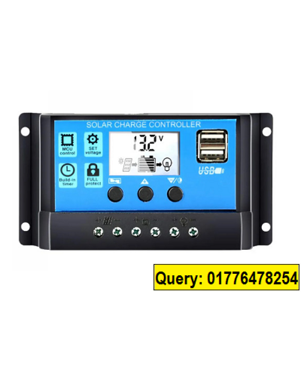 12V 10A 20A Solar Charge Controller With Load