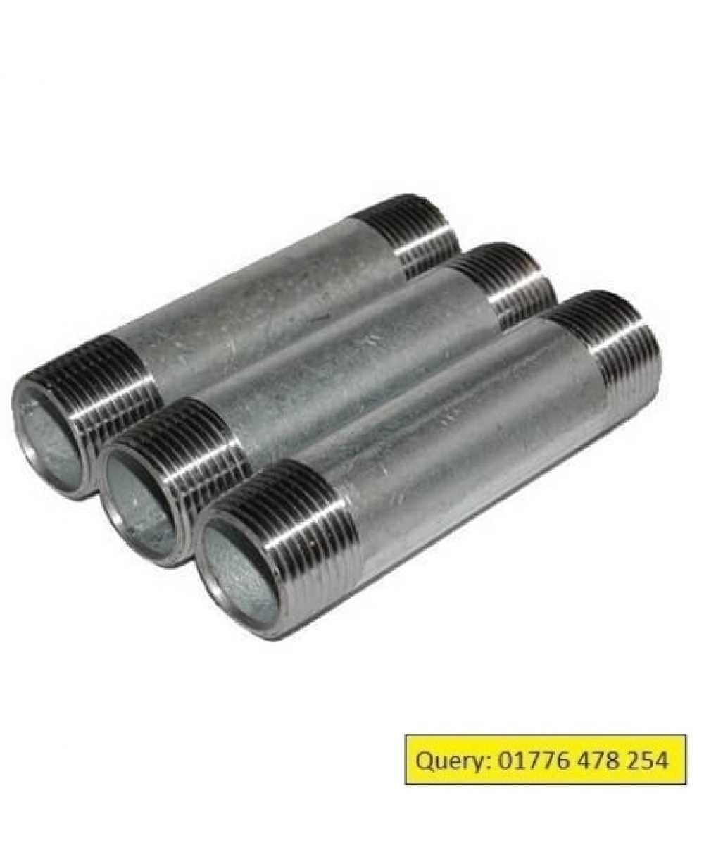 GI Pipe Short Pics Nipple 1/2"