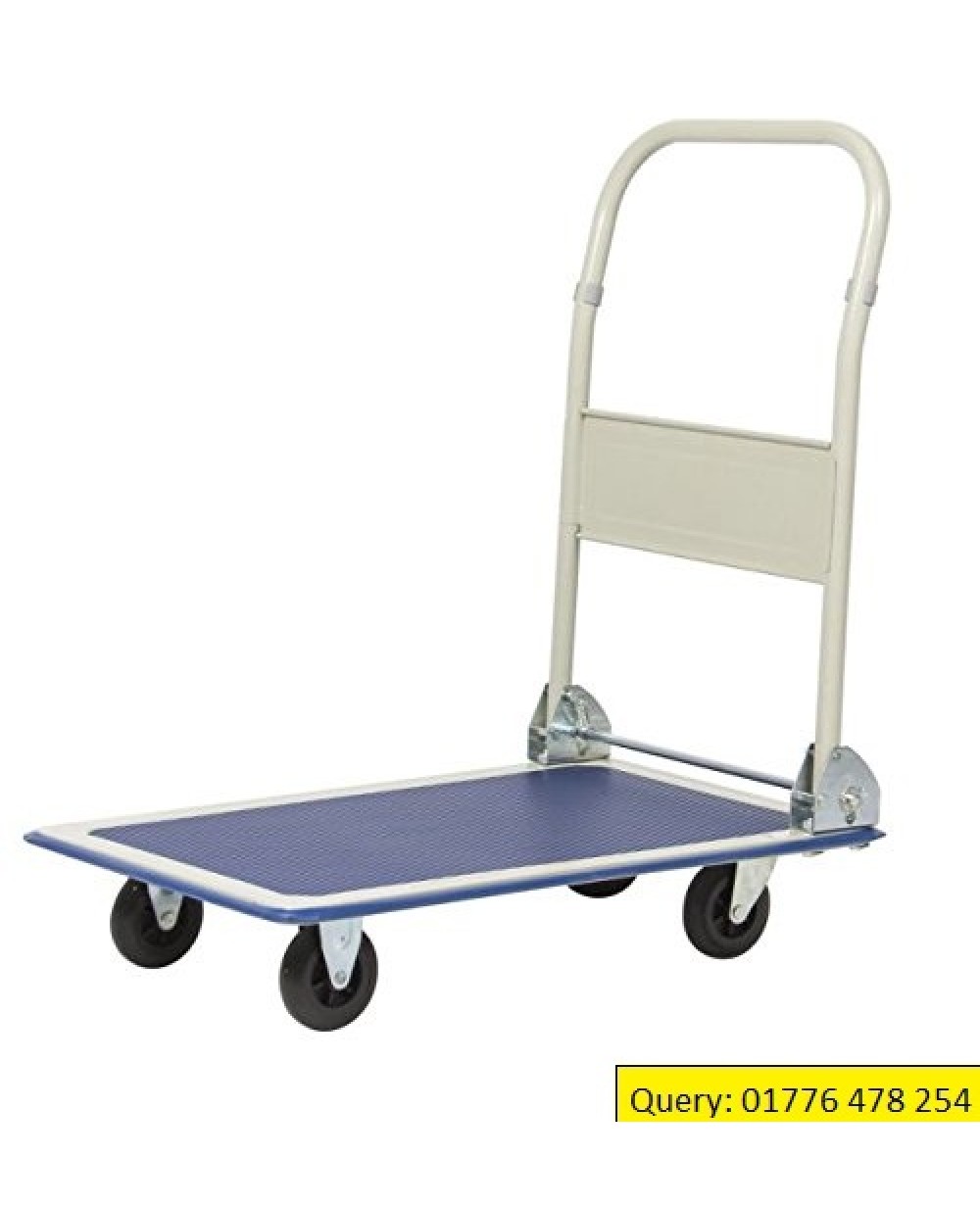 Folding Load Carrier Platform Trolley