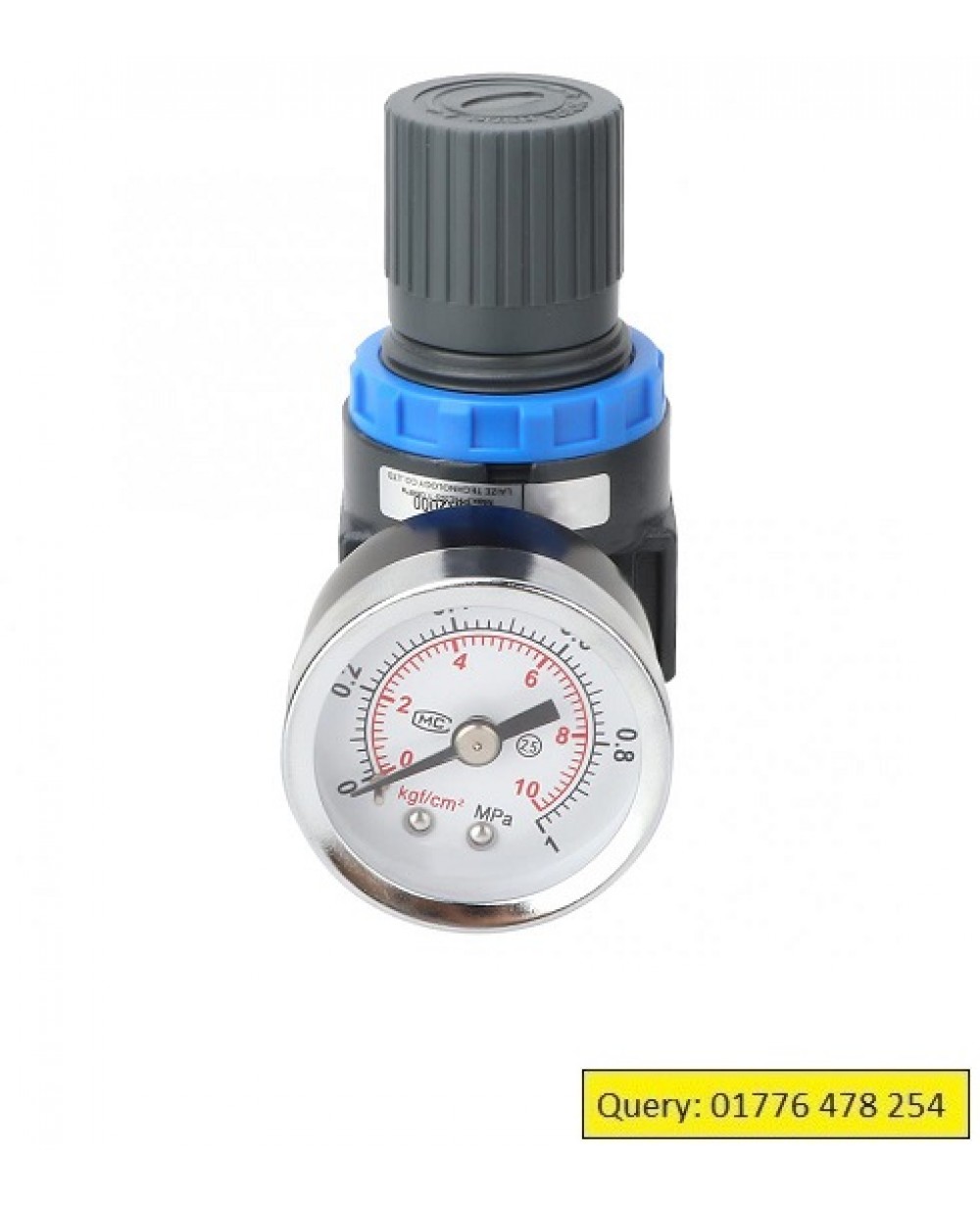 Pressure Gauge AR2000 Pneumatic Air Control Aluminum Alloy