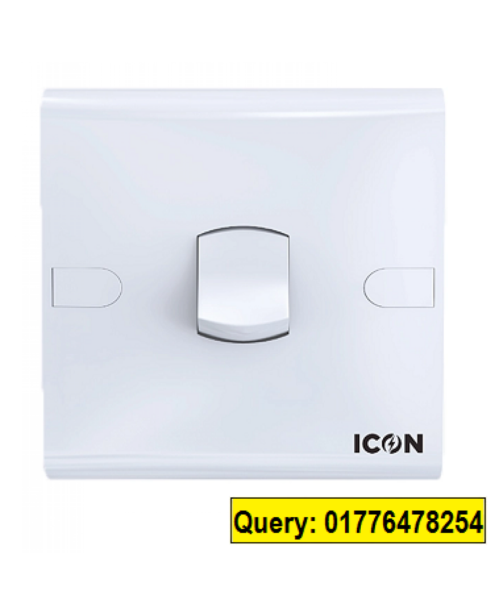 Icon Classic One Gang One Way Switch