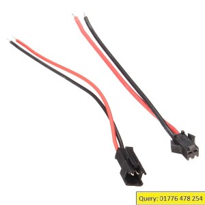 JST SM 2-Pin Male and Female Connector Set 4pcs