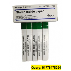Starch iodide paper