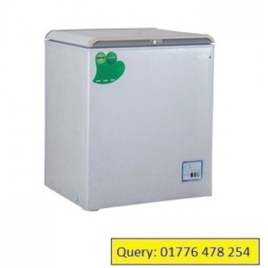 Chest Freezer 150 L Gray Flower
