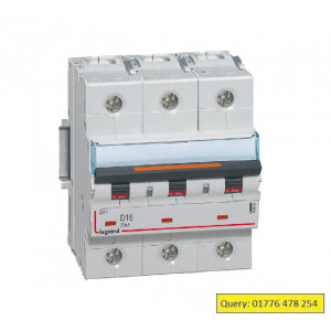 Legrand Miniature Circuit Breaker MCB 16A TP 10kA