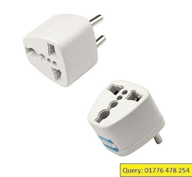 Electric 3 Pin To 2 Pin Socket Converter