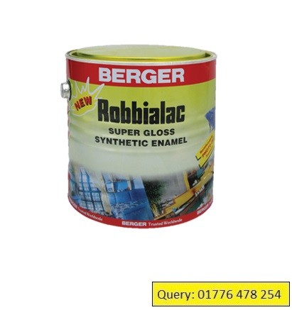 Robbialac Synthetic Enamel 3.64Liter, Berger Blue
