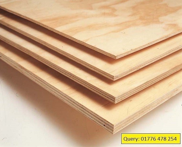 Plywood Board, 3mm, 4x8 feet