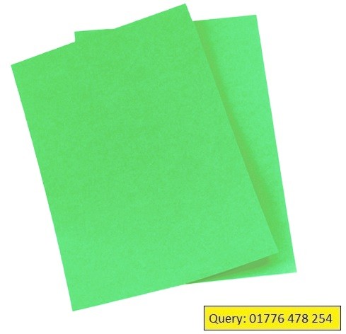 Legal Color Paper, A4,20 Sheets Green