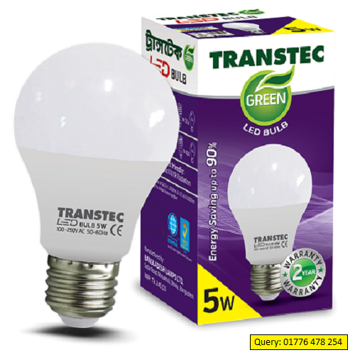 Transtec LED Bulb Light AC 5 Watt
