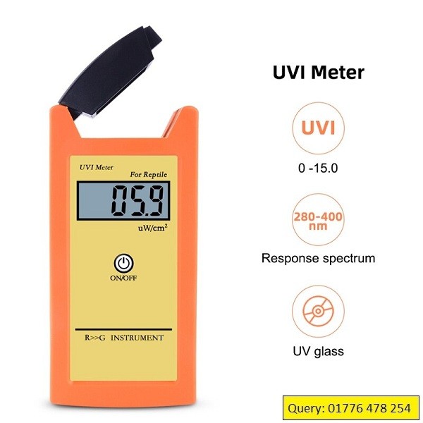 Solar Radiation Meter UVI Ultraviolet Intensity Photometric Measurement ...