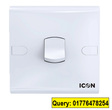 Icon Classic One Gang One Way Switch
