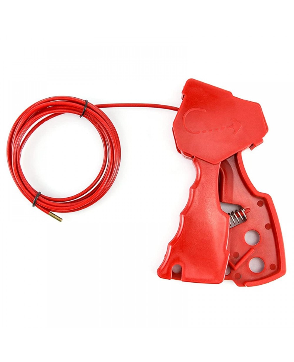 Adjustable Safety Cable Lock Steel Cable with Nylon Coated