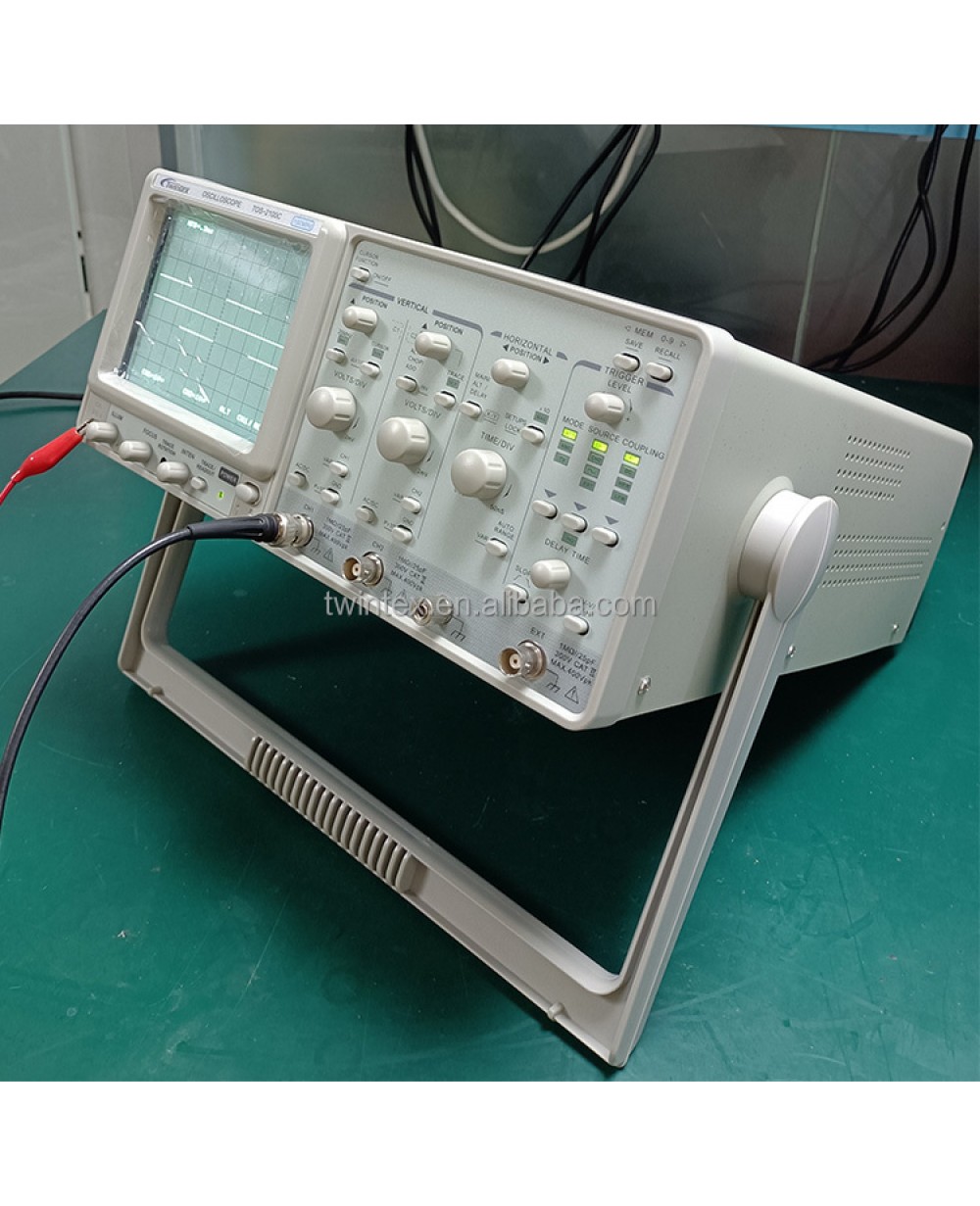 Analog Oscilloscope 100 MHz Twintex TOS-2100C